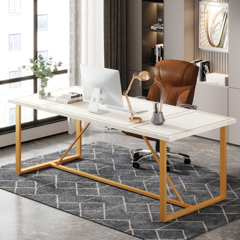6ft long desk store